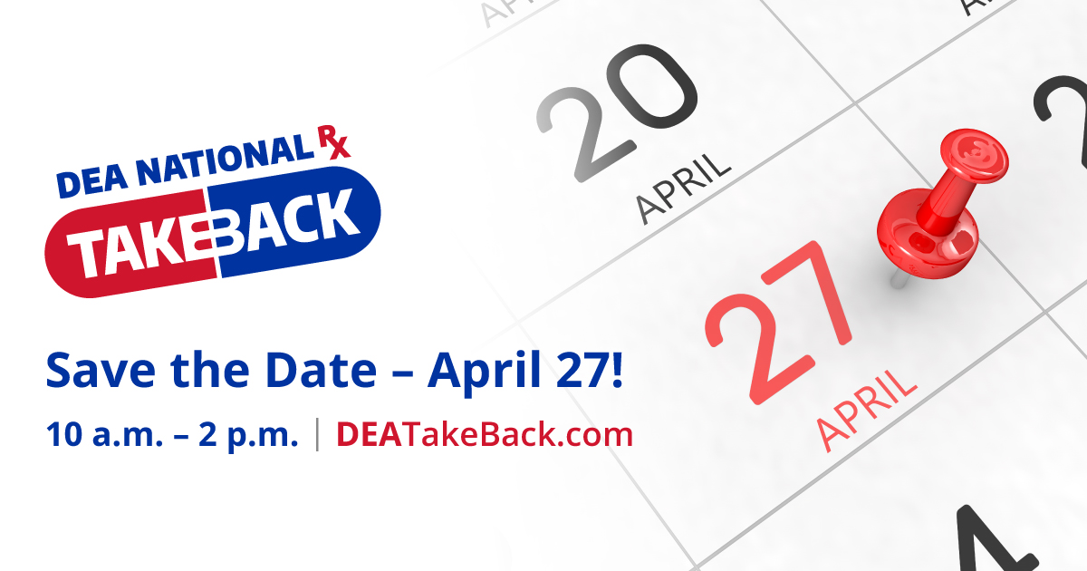 DEA National Rx Take Back Social Media Campaign